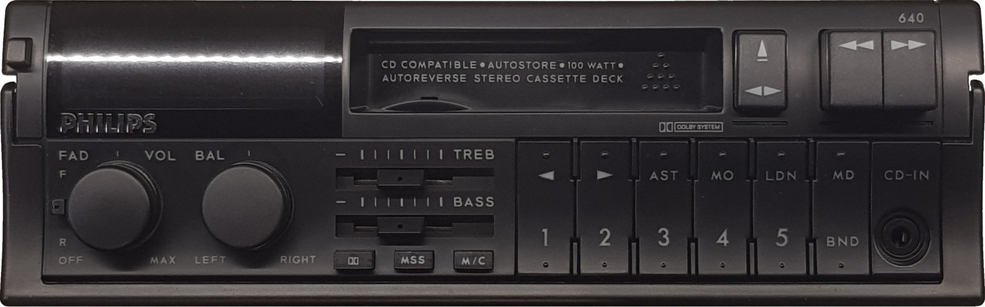 Philips DC 640 – Philips Car Stereo