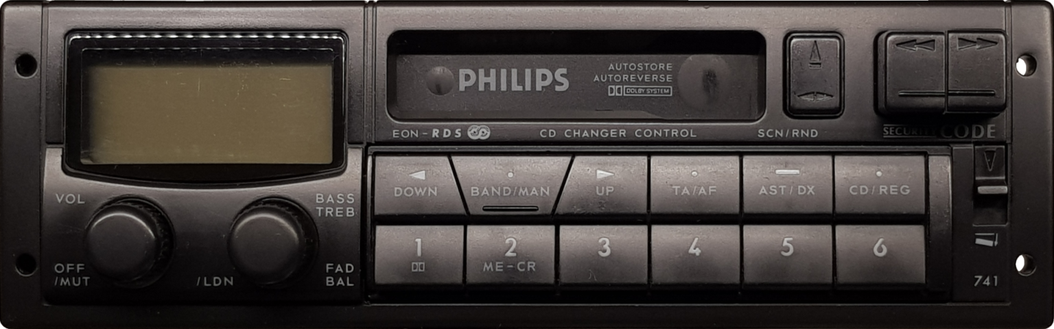 Philips Car Stereo – Philips autoradio's uit de jaren '80 en '90.
