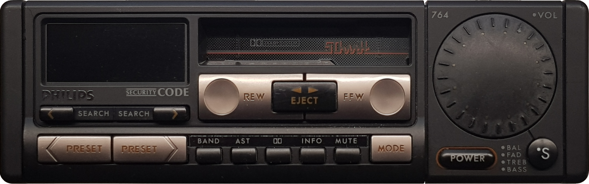 Philips DC 764 – Philips Car Stereo